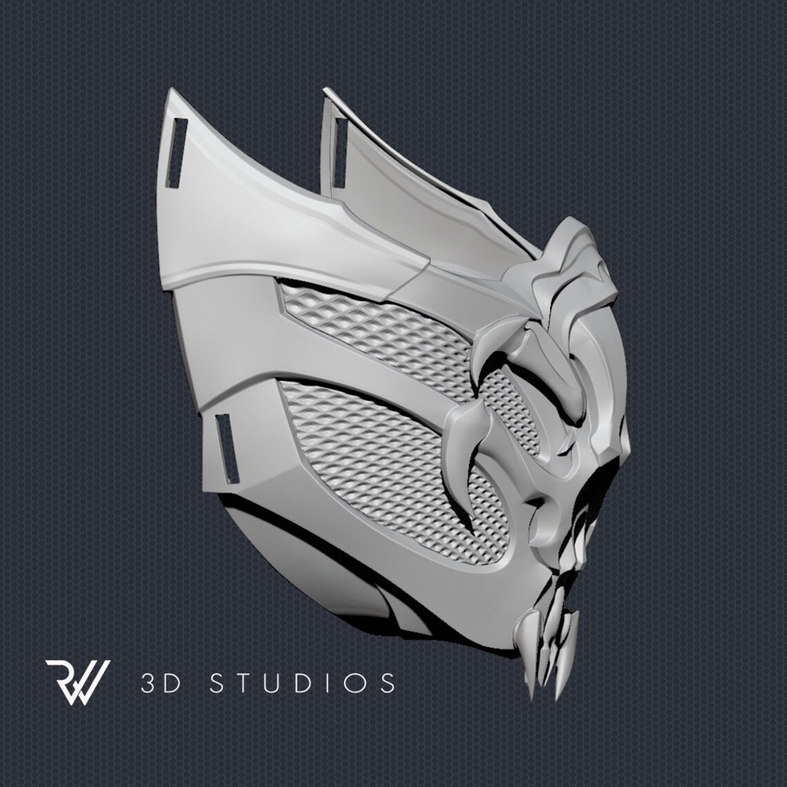 MK11 Aftermath Scorpion Mask STL File - Etsy Canada