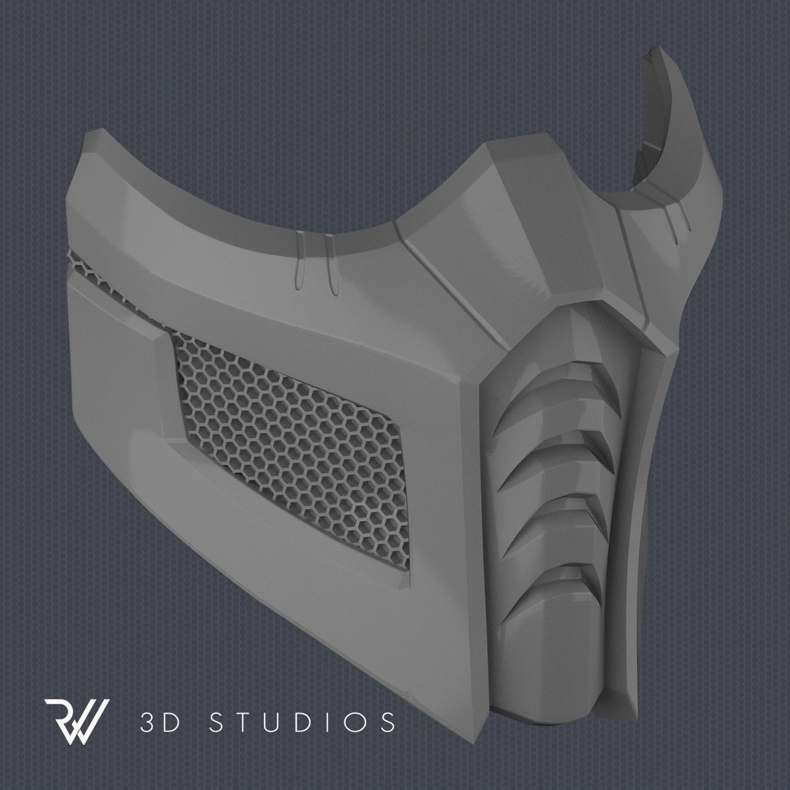 MK 9 Sub-zero bi-han Mask STL File | Etsy