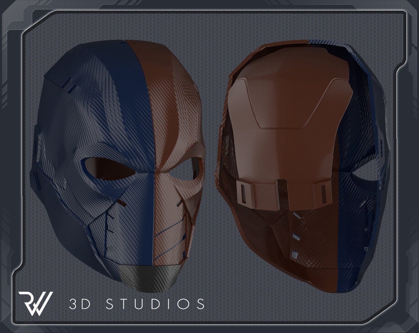 Art & Collectibles Deathstroke helmet mask Titans Season 2 cosplay ...