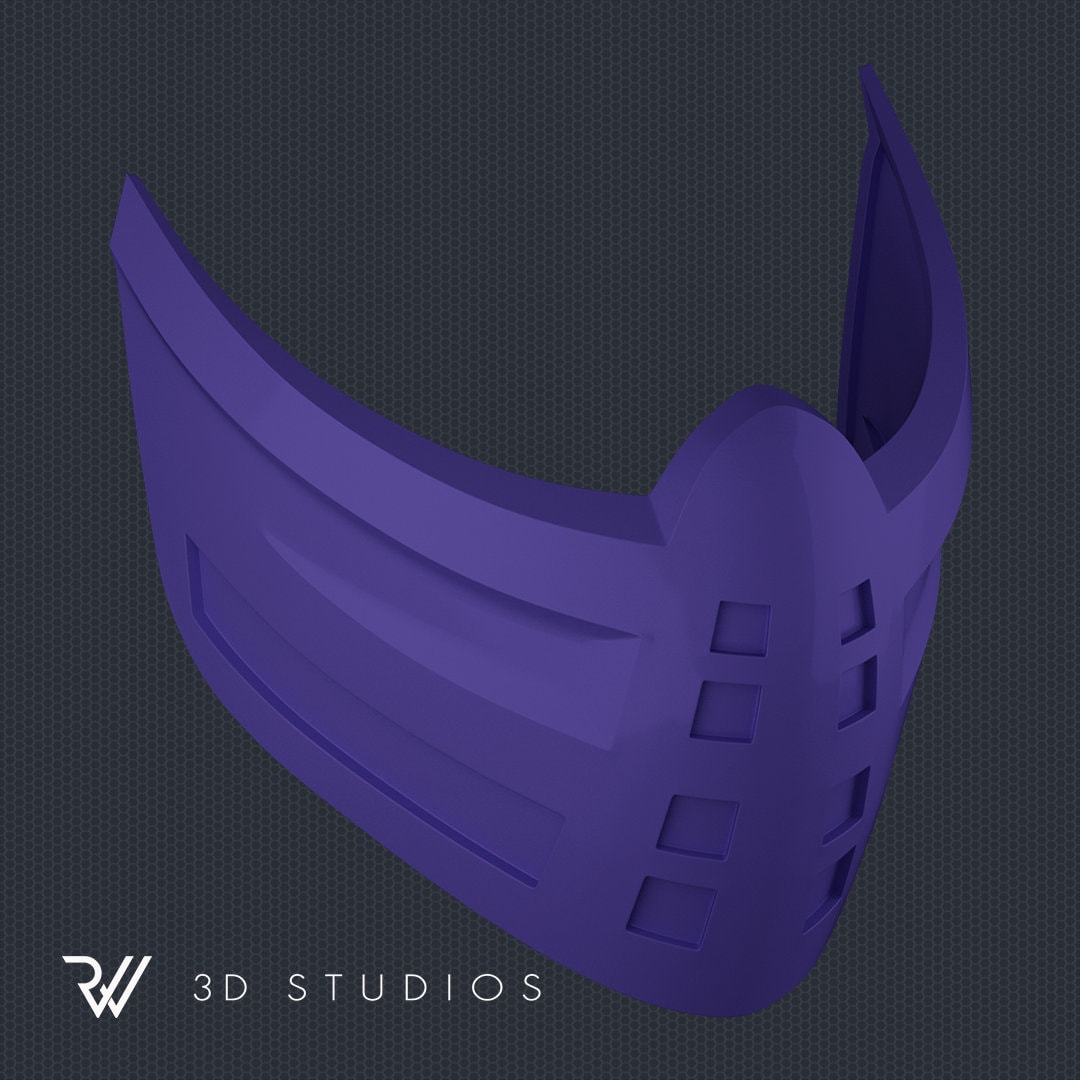 MK11 Rain Klassic Mask STL File - Etsy