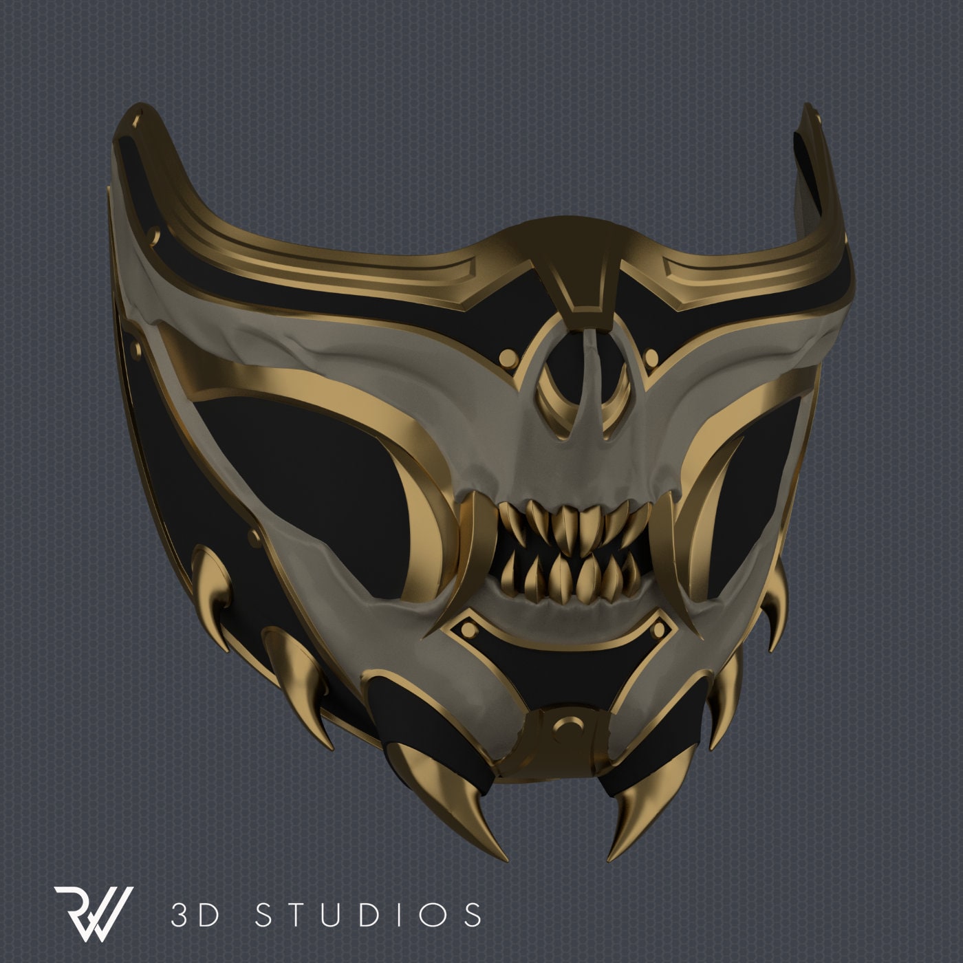 MK11 Aftermath Scorpion Mask V2 STL File - Etsy
