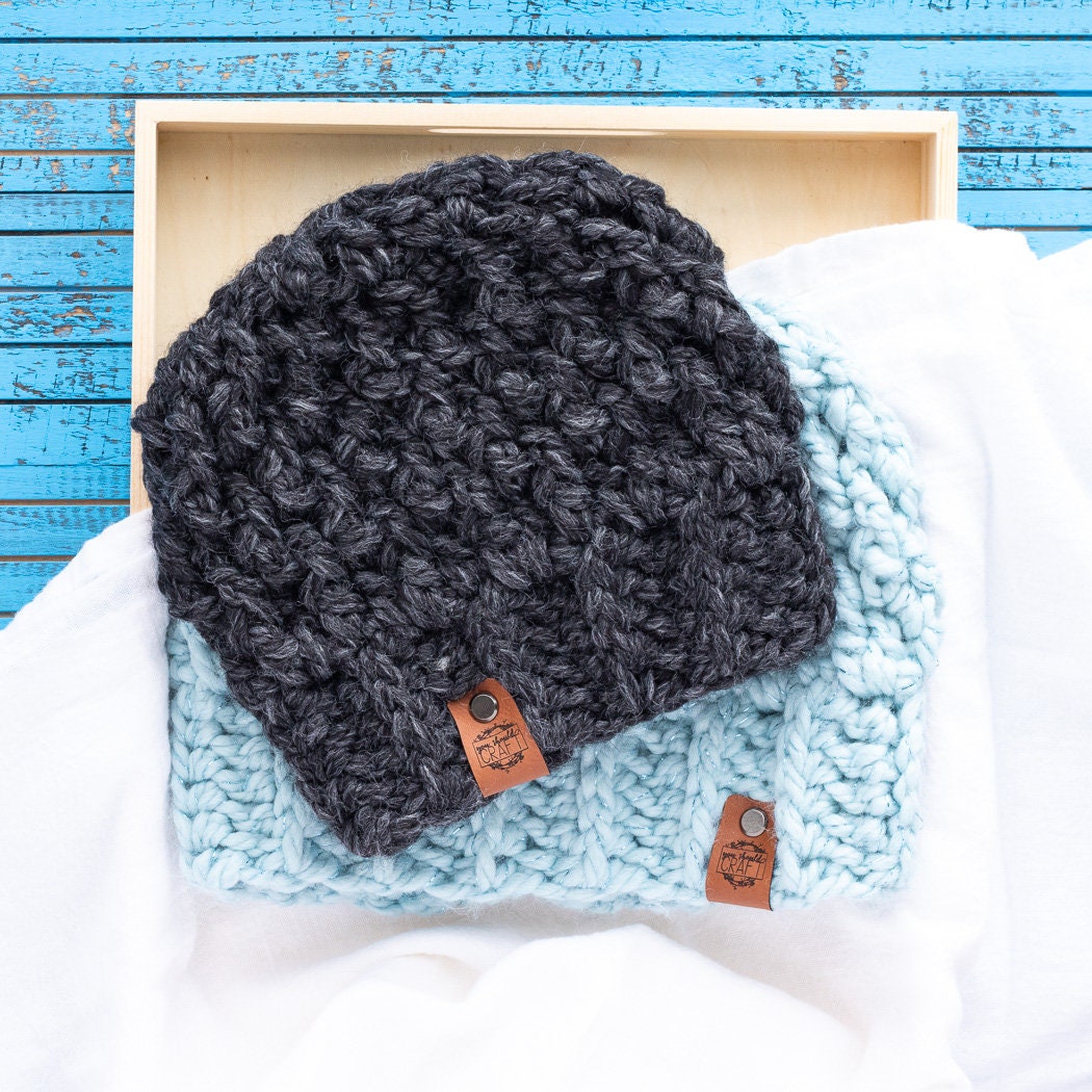 CROCHET PATTERN Alpine Beanie (printable PDF) | Chunky Crochet Hat ...