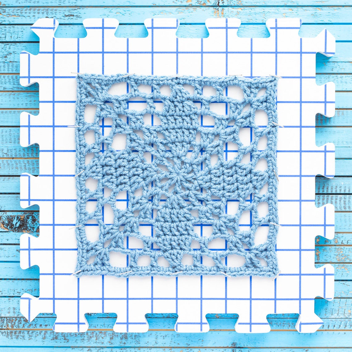 Fall Granny Square Crochet Pattern (printable PDF) - 8x8 Inch Falling ...