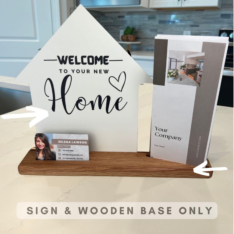 Open House Realtor Display for Agent Open House Real Estate Stand for ...