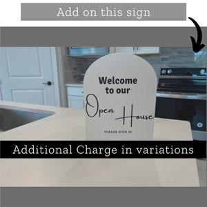 Open House Realtor Display for Agent Open House Real Estate Stand for ...