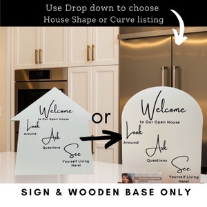 Open House Realtor Display for Agent Open House Real Estate Stand for ...