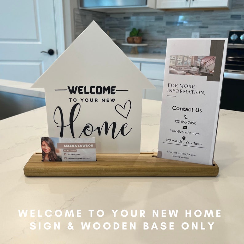 Open House Realtor Display for Agent Open House Real Estate - Etsy