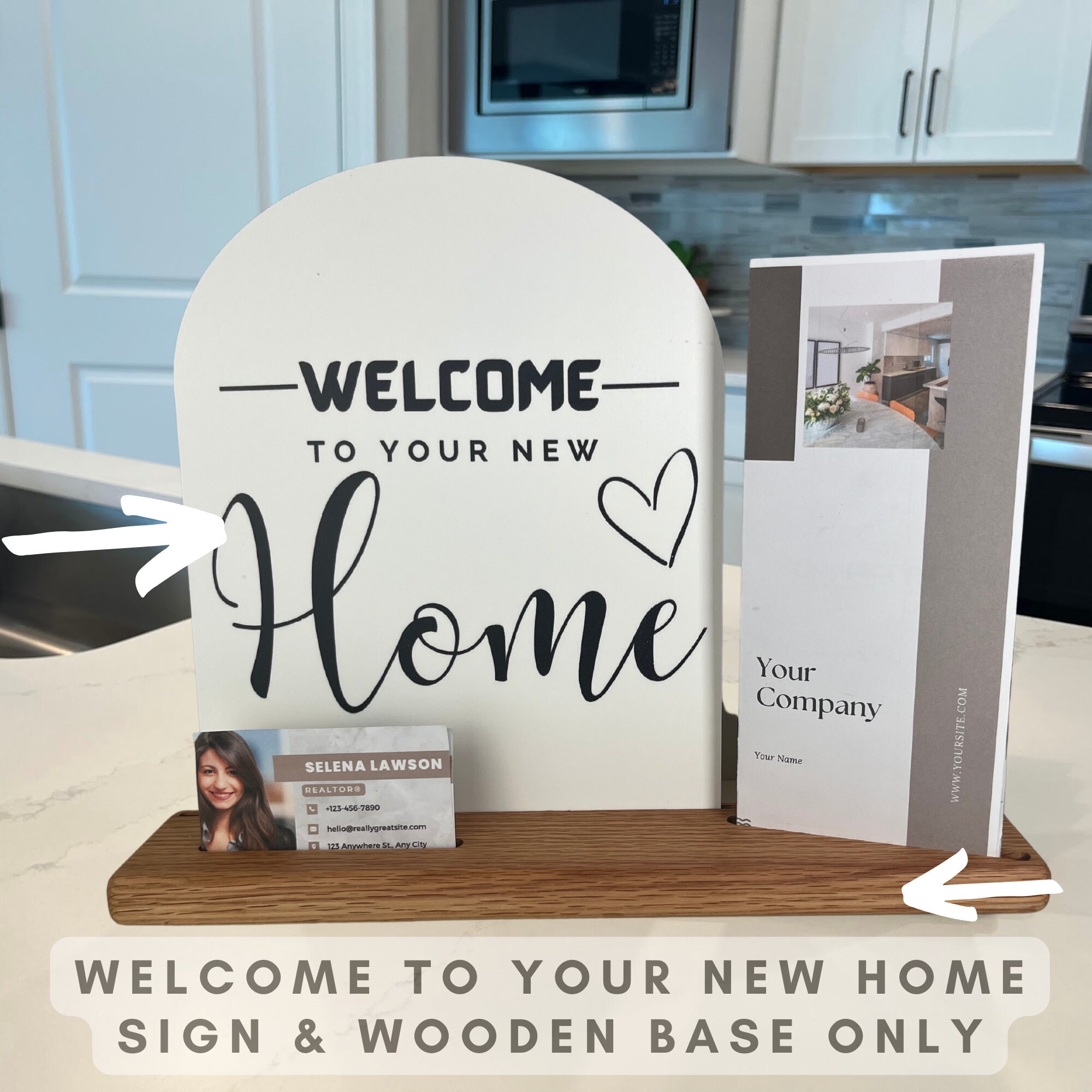 Open House Realtor Display for Agent Open House Real Estate Stand for ...