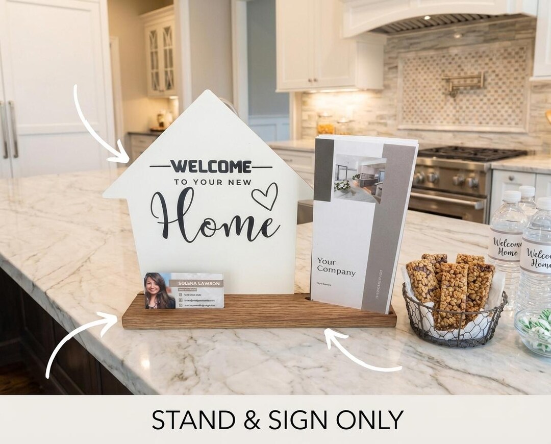 Open House Realtor Display for Agent Open House Real Estate Stand for ...