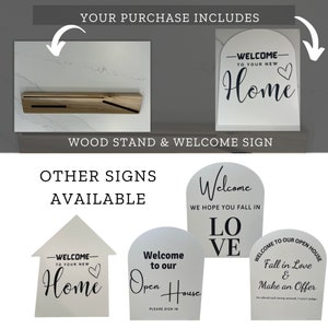 Open House Realtor Display for Agent Open House Real Estate Stand for ...