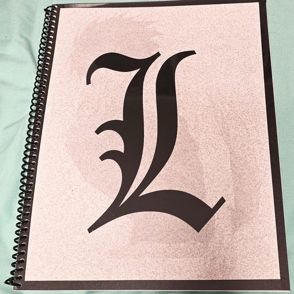 Death Note Notebooks - Etsy
