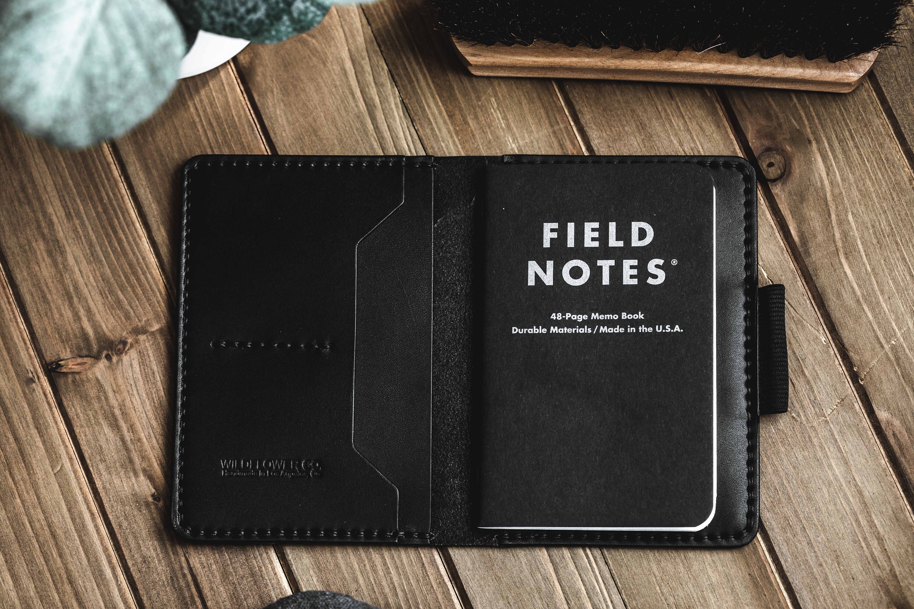 The Half Dome Field Notes Cover EDC Leather Wallet Field | Etsy