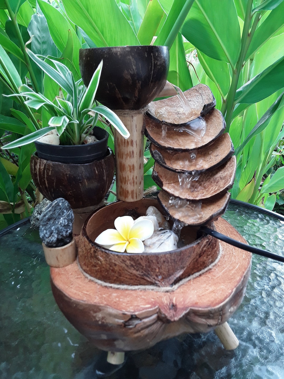 Table Top Water Fountain,mini Fountain,indoor Fountain Handmake ...