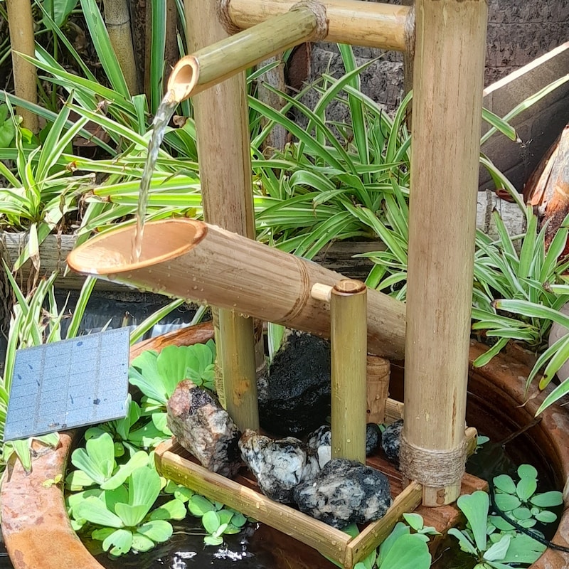 Bamboo Water Fountains Outdoor - Etsy