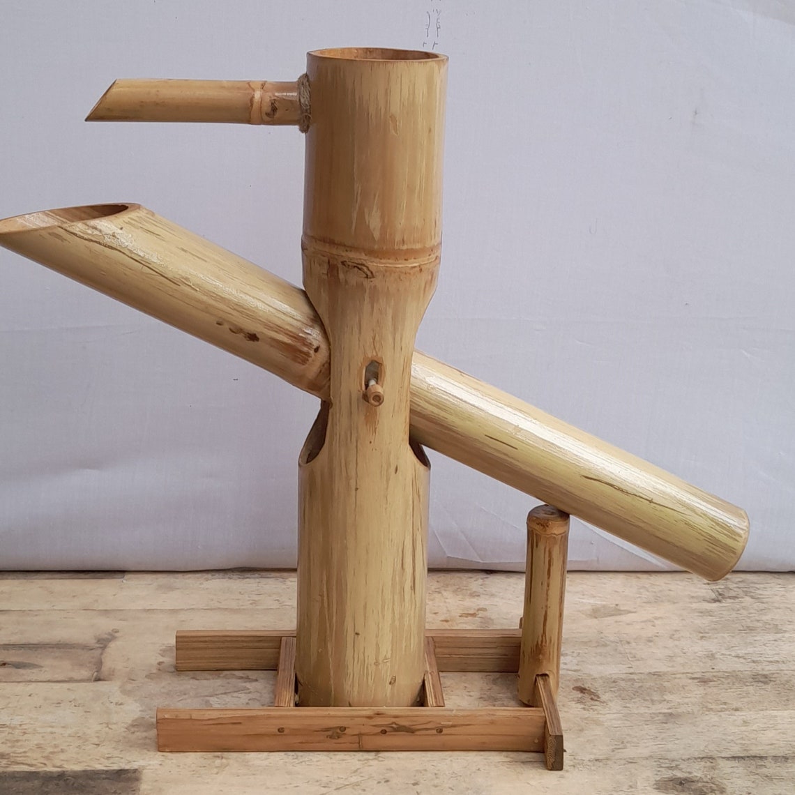 Shishi Odoshi Fountain, Japanese Rocking Bamboo, Handmade Outdoor Water ...
