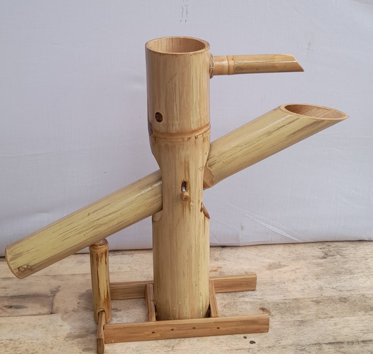 Shishi Odoshi Fountain, Japanese Rocking Bamboo, Handmade Outdoor Water ...