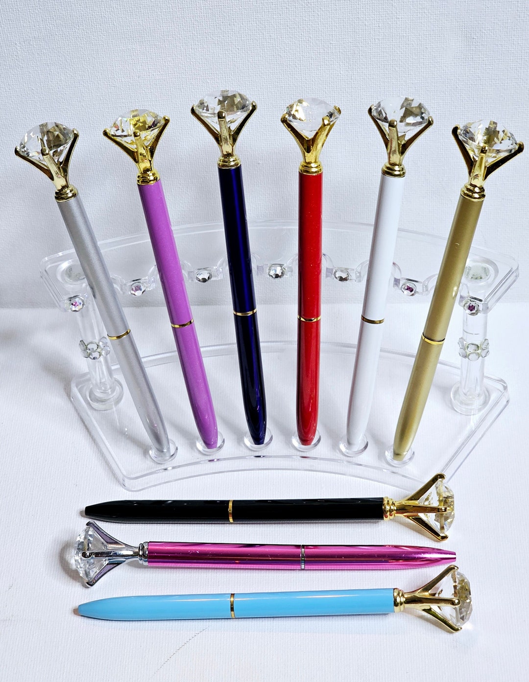 Diamond Top Ballpoint Pen - Etsy