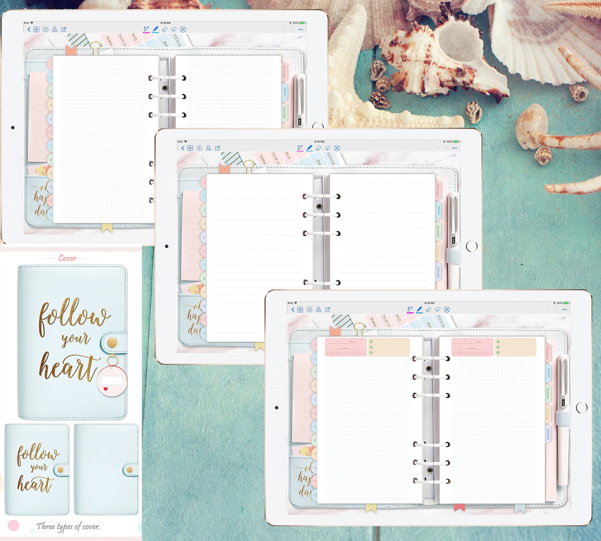 Digital Planner iPad Planner Goodnotes Notability Planner - Etsy