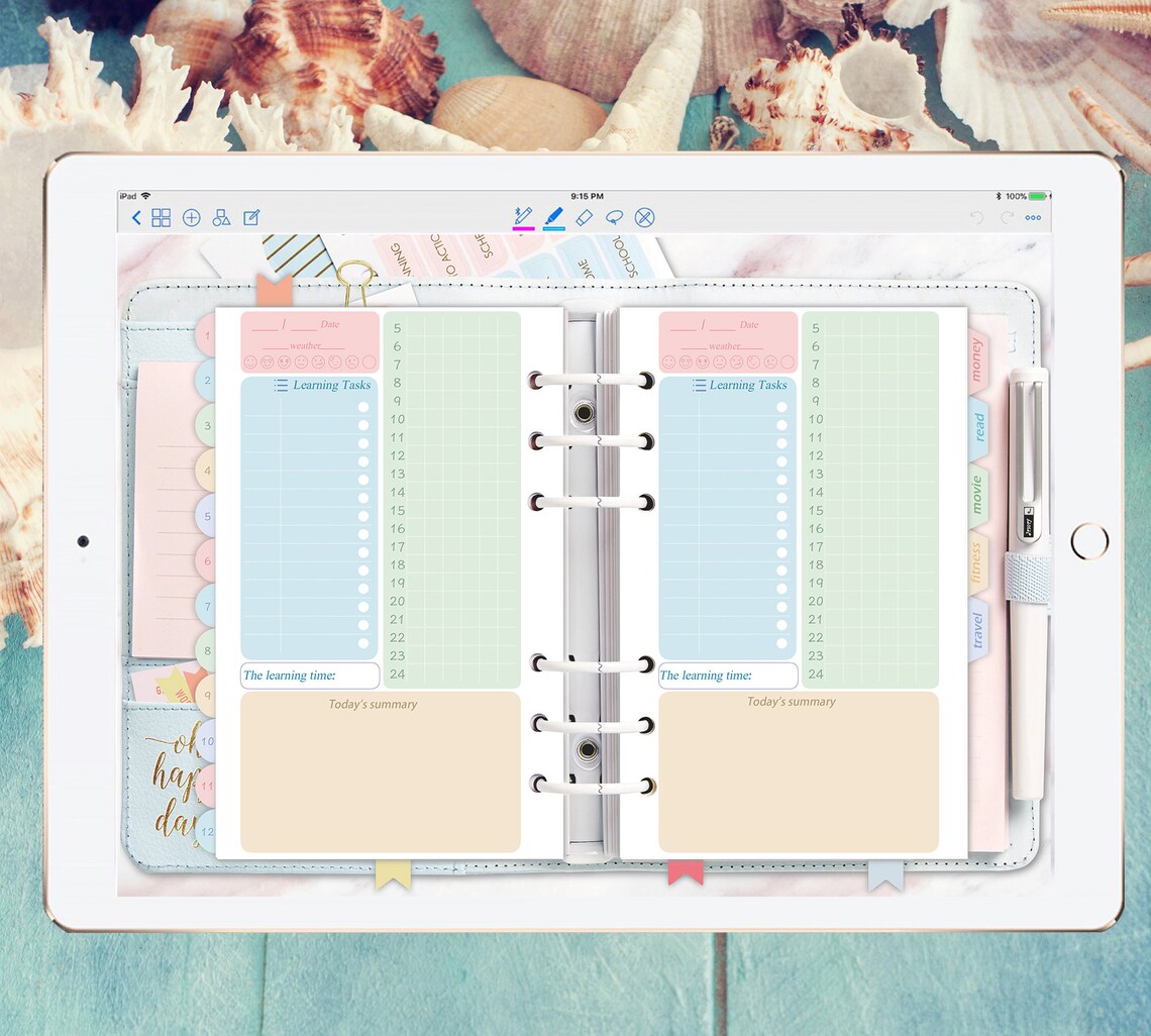 Digital Planner Ipad Planner Goodnotes Notability Planner - Etsy