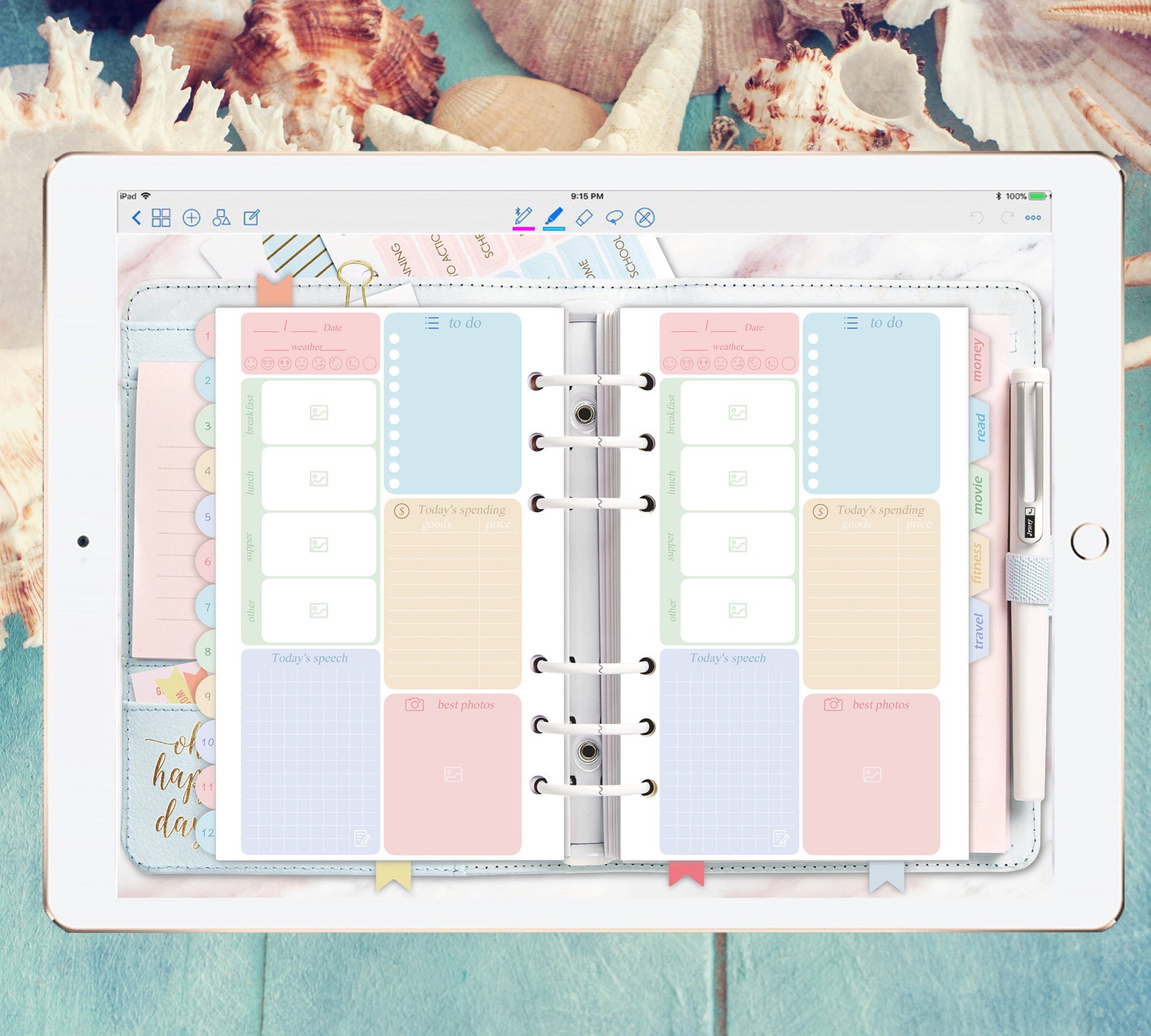 Digital Planner Ipad Planner Goodnotes Notability Planner - Etsy