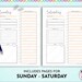 Daily Planner Printable, Orange | Hourly Daily Schedule | Printable ...