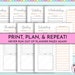 Daily Planner Printable, Orange | Hourly Daily Schedule | Printable ...