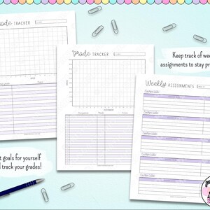 Student Planner Printable | College Planner Printable | Ultimate ...