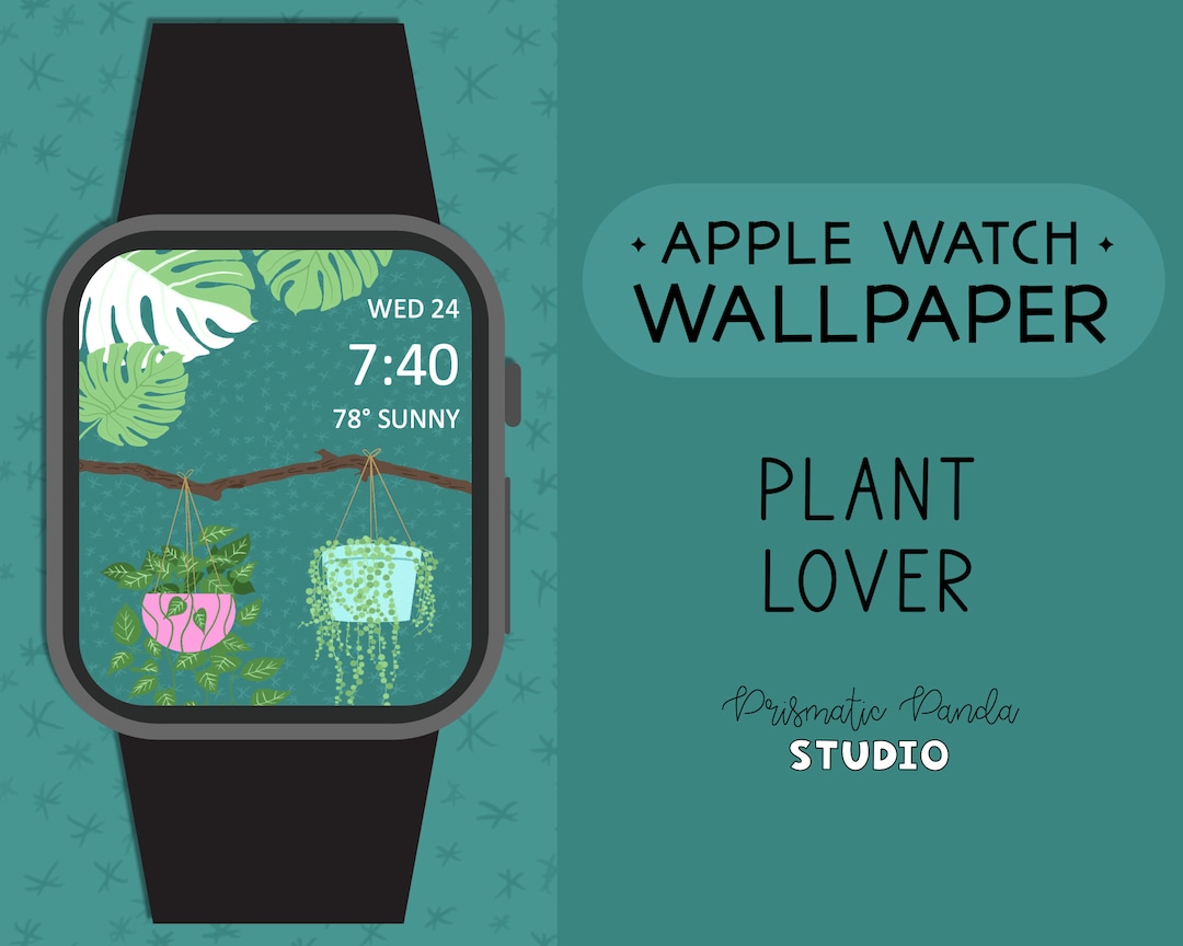Apple Watch Face | Plant Lover | Houseplant Watch Background | Apple ...