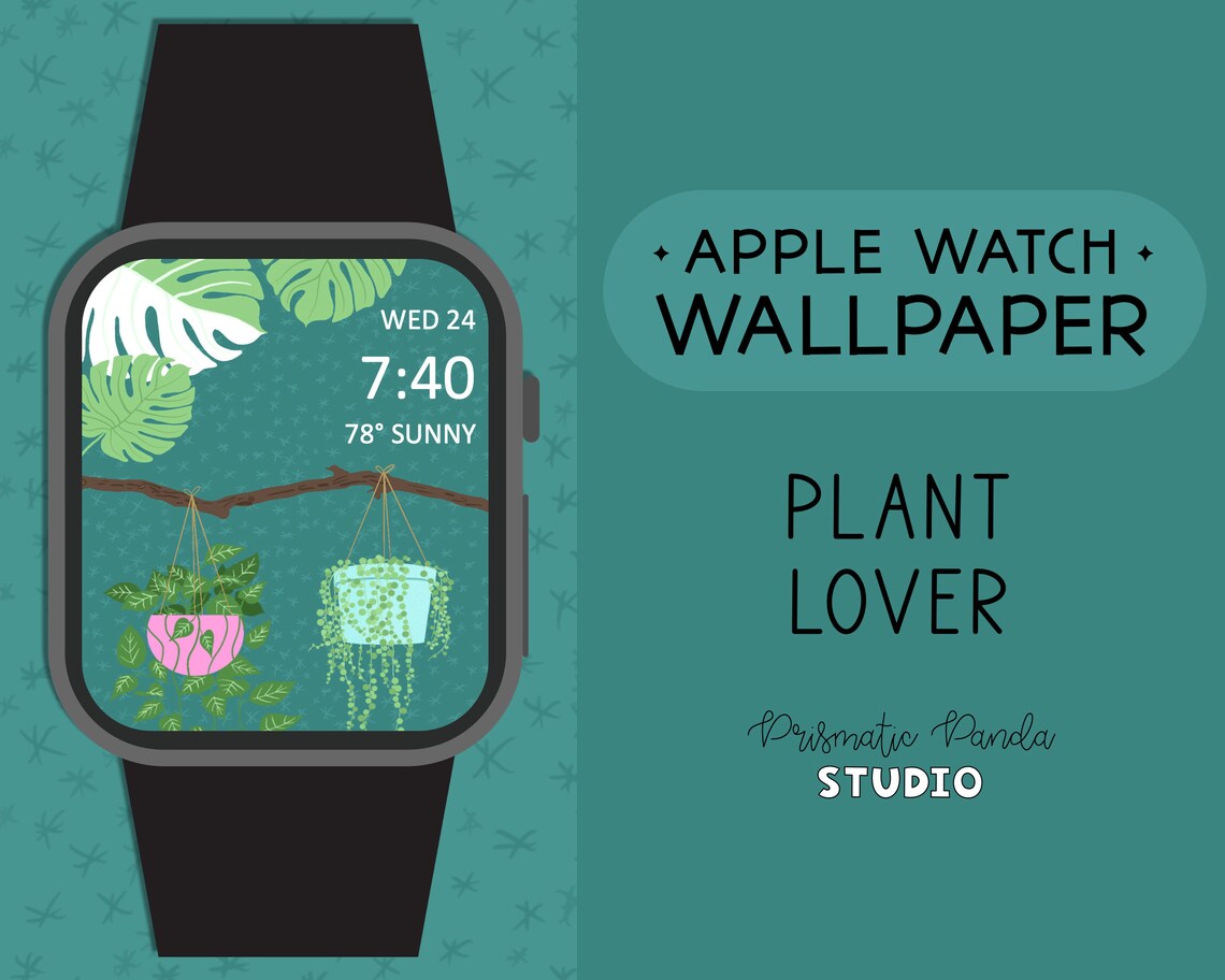 Apple Watch Face | Plant Lover | Houseplant Watch Background | Apple ...