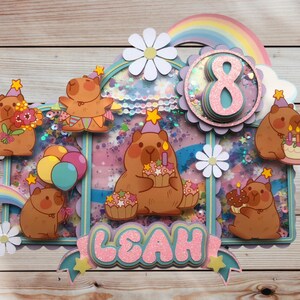Capybara Birthday Cake Topper - Etsy