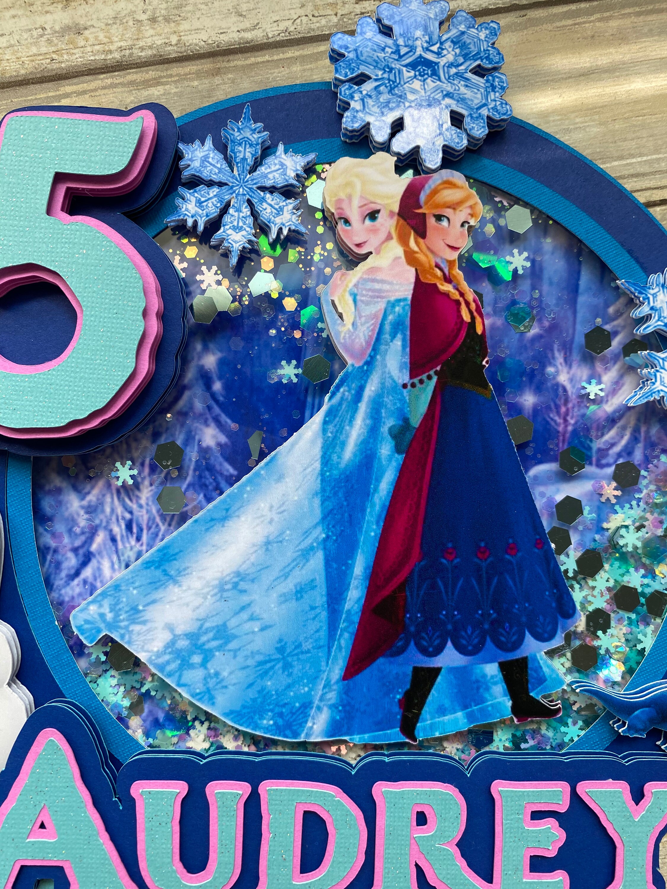 Frozen Cake Topper - Etsy