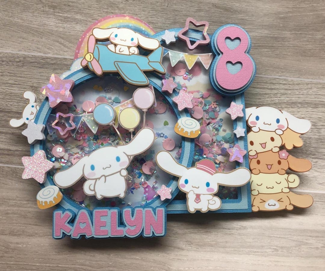 Cinna Dog Kawaii Cake Topper - Etsy