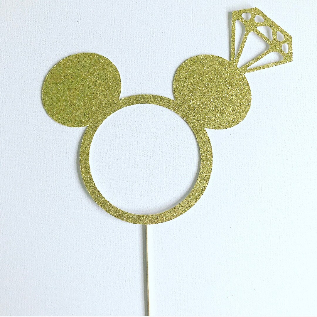 Disney Bachelorette Cake Topper,disney Wedding, Disney Bridal Shower ...