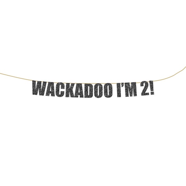 Wackadoo Im Two - Etsy