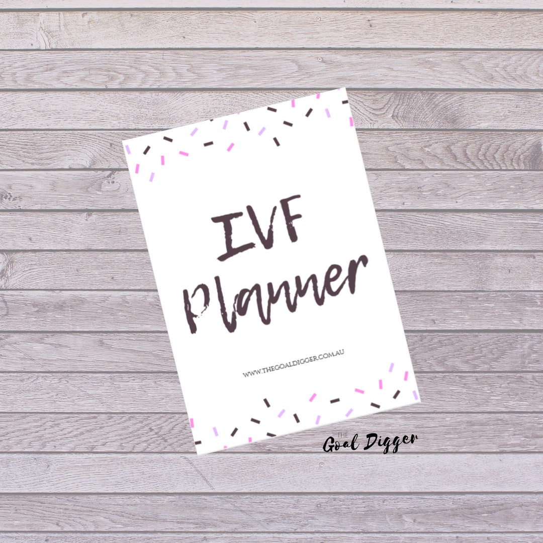 IVF Planner Printable IVF Management Pages - Etsy