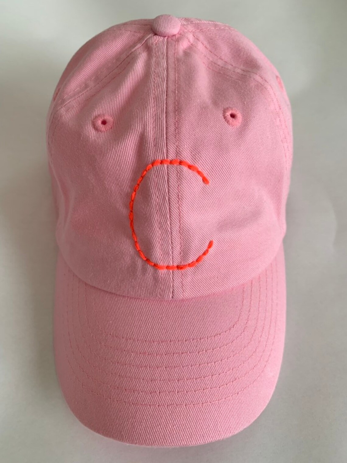Custom Front & Back Hand Embroidered Baseball Hat - Etsy