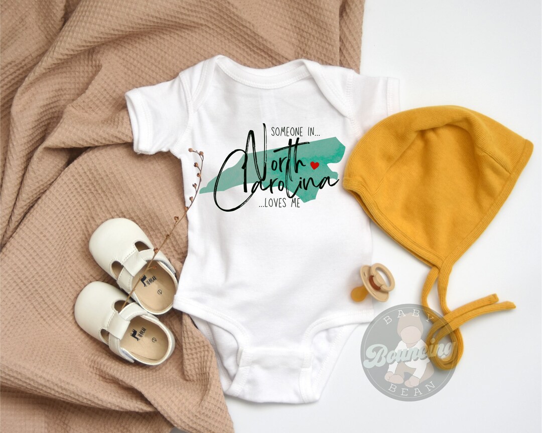 Someone in North Carolina Loves Me Onesie® State Onesie® North Carolina ... Someone in North Carolina Loves Me Onesie® State Onesie® North Carolina ...