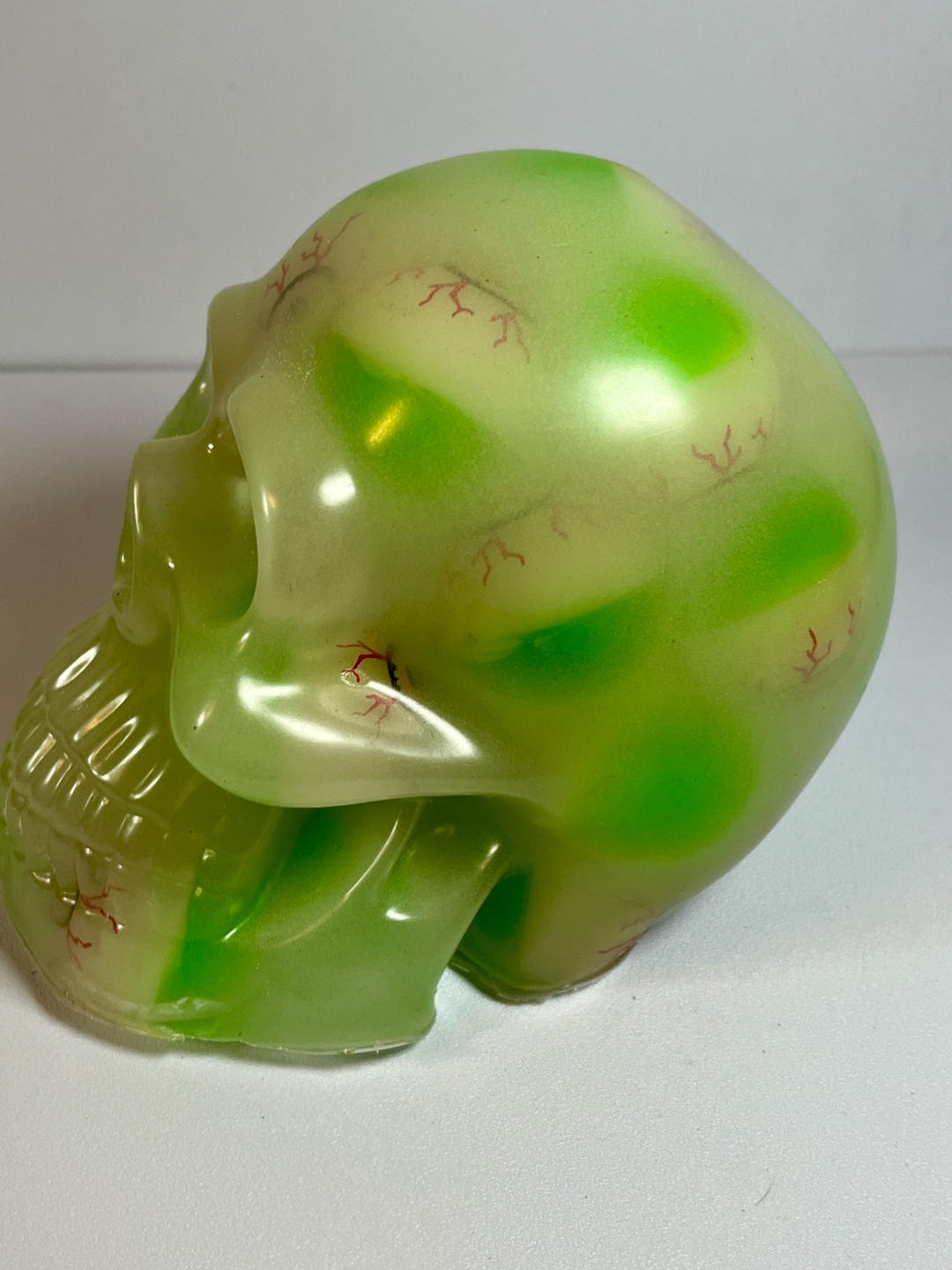 Glowing Shull With Glowing Eyeballs Inside - Etsy