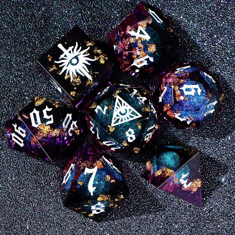 Black Dice Set - Etsy