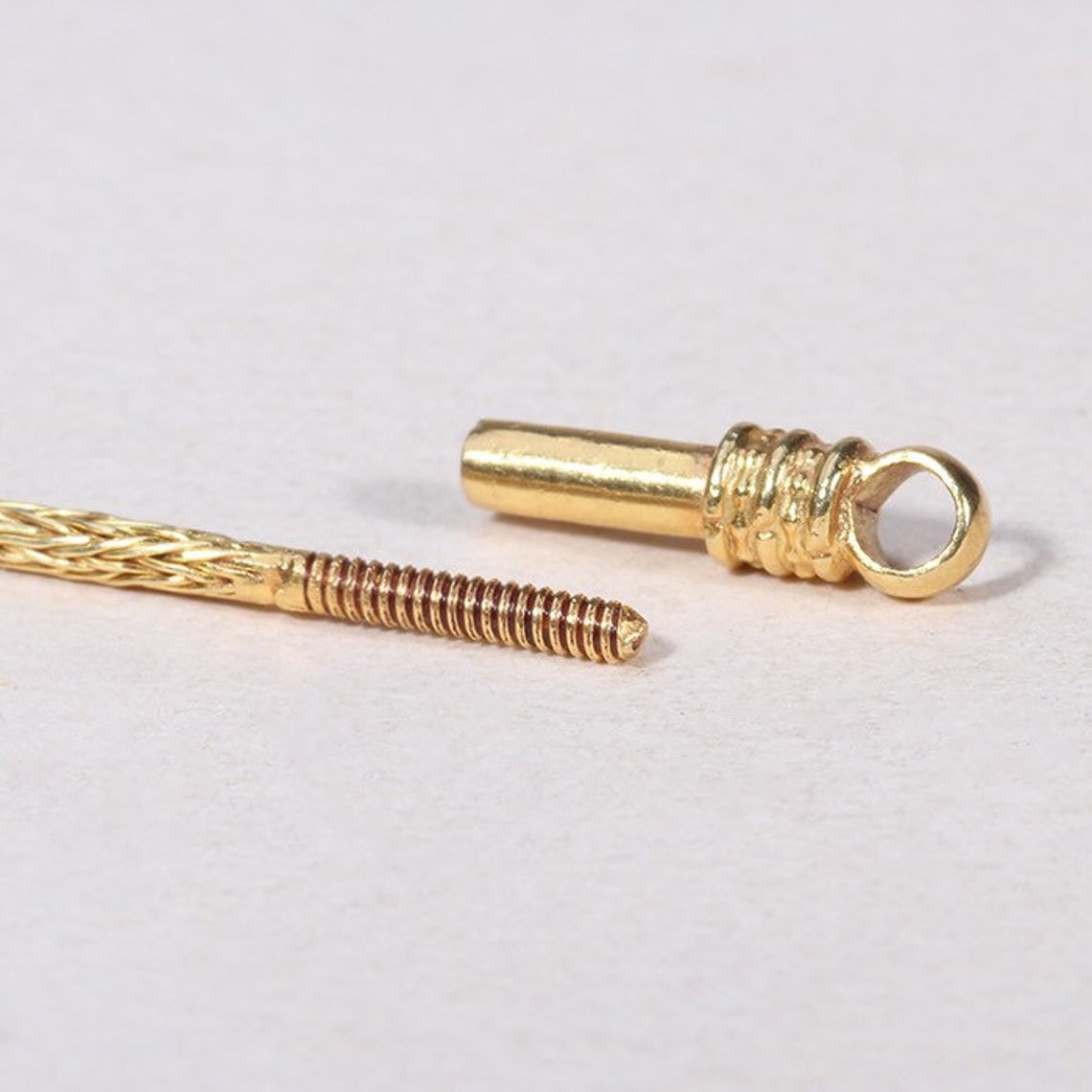 Handmade 18K solid gold chain bracelet pure gold | Etsy