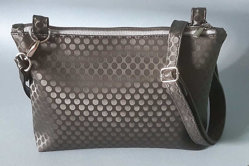 Black Crossbody Bag With Adjustable Strap Inner Slip Pocket - Etsy