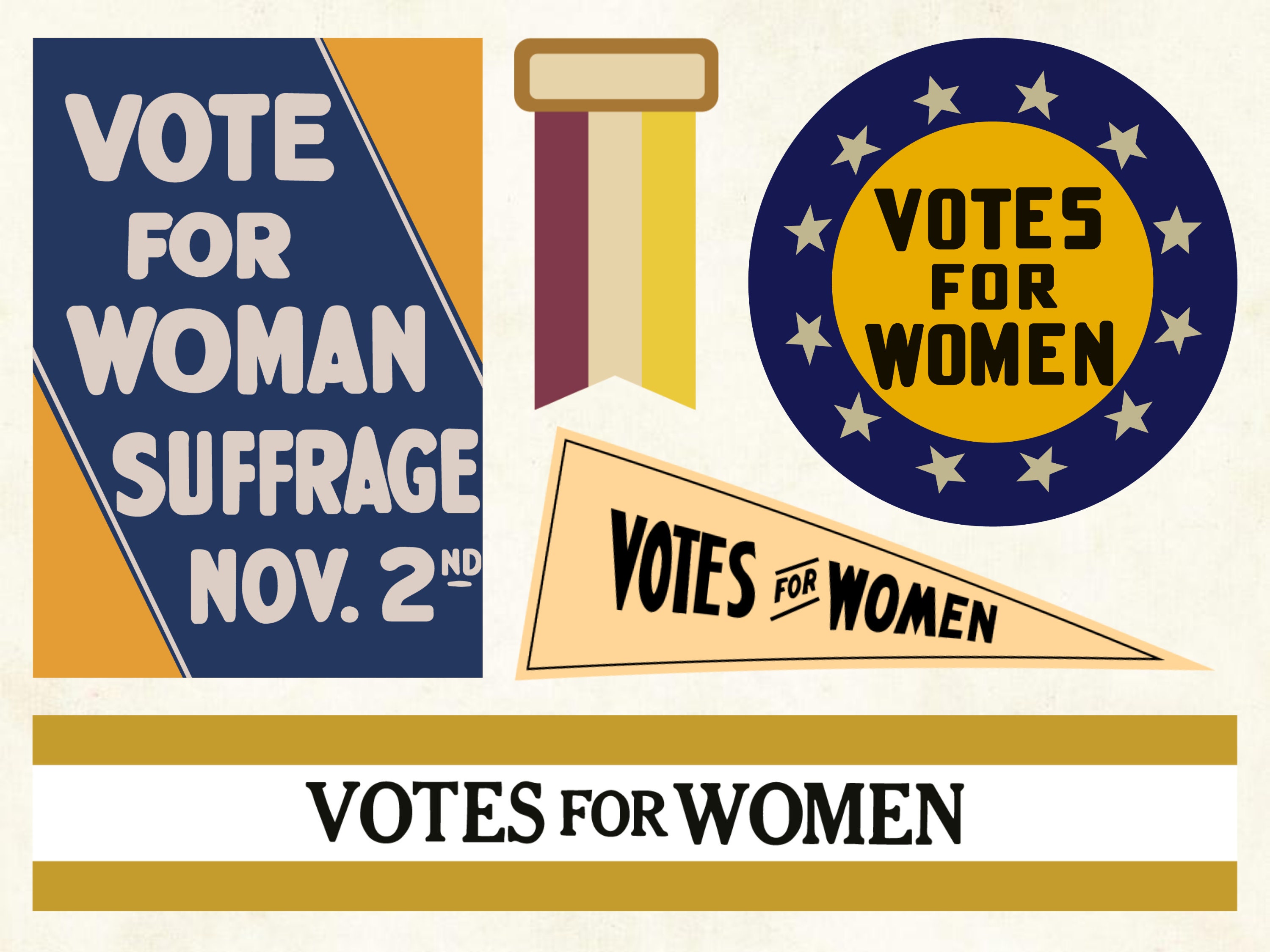 Votes for Women SVG Bundle 100th Anniversary of Women's Suffrage Cut ...