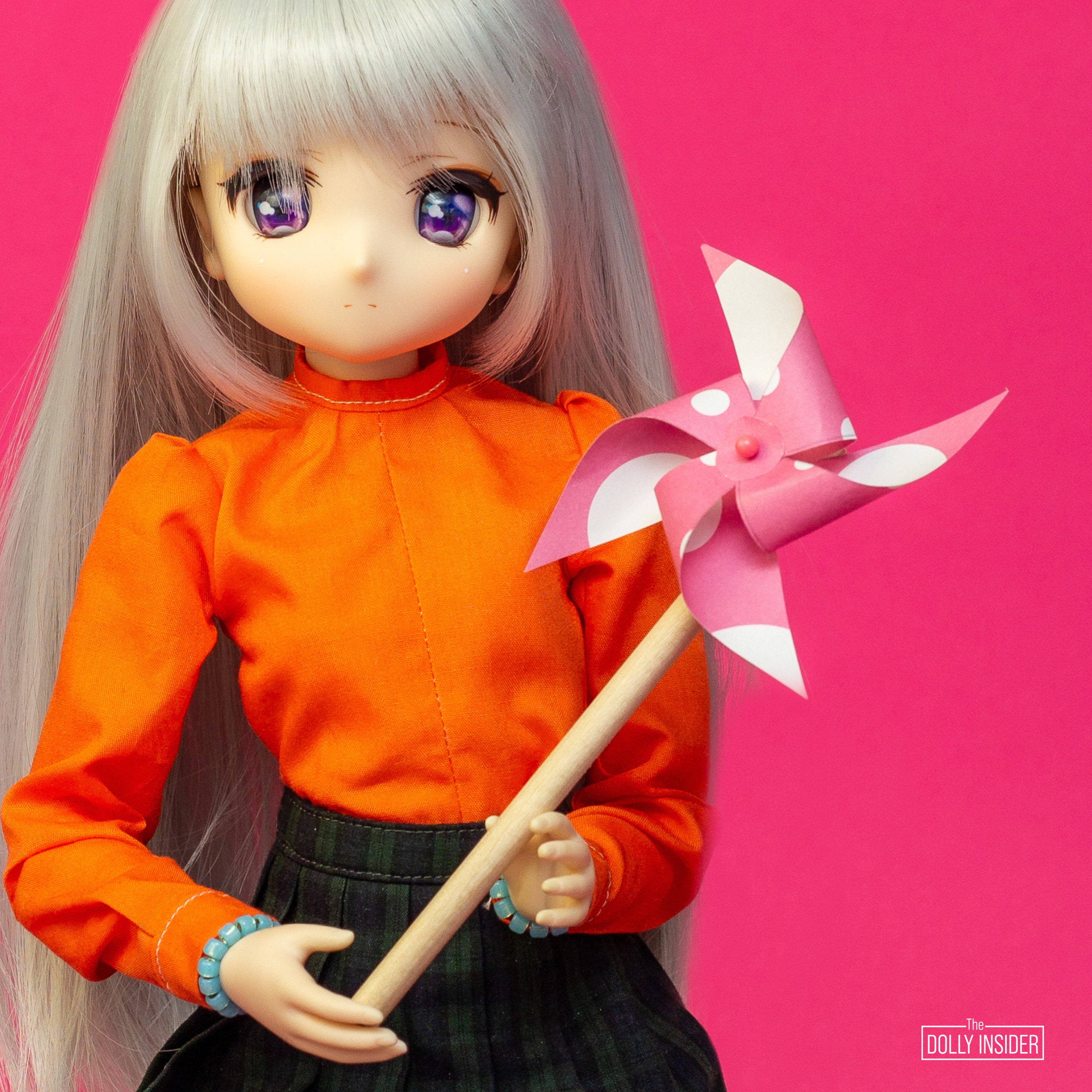 Pinwheel for Dolls Tutorial Guide Doll Prop Miniature Diorama Spinning ...