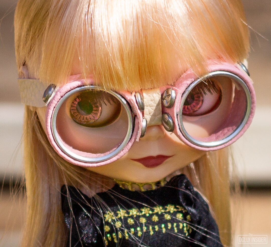 Blythe Steampunk Goggles Doll Eyewear Cosplay Aviator Pilot Airship ...