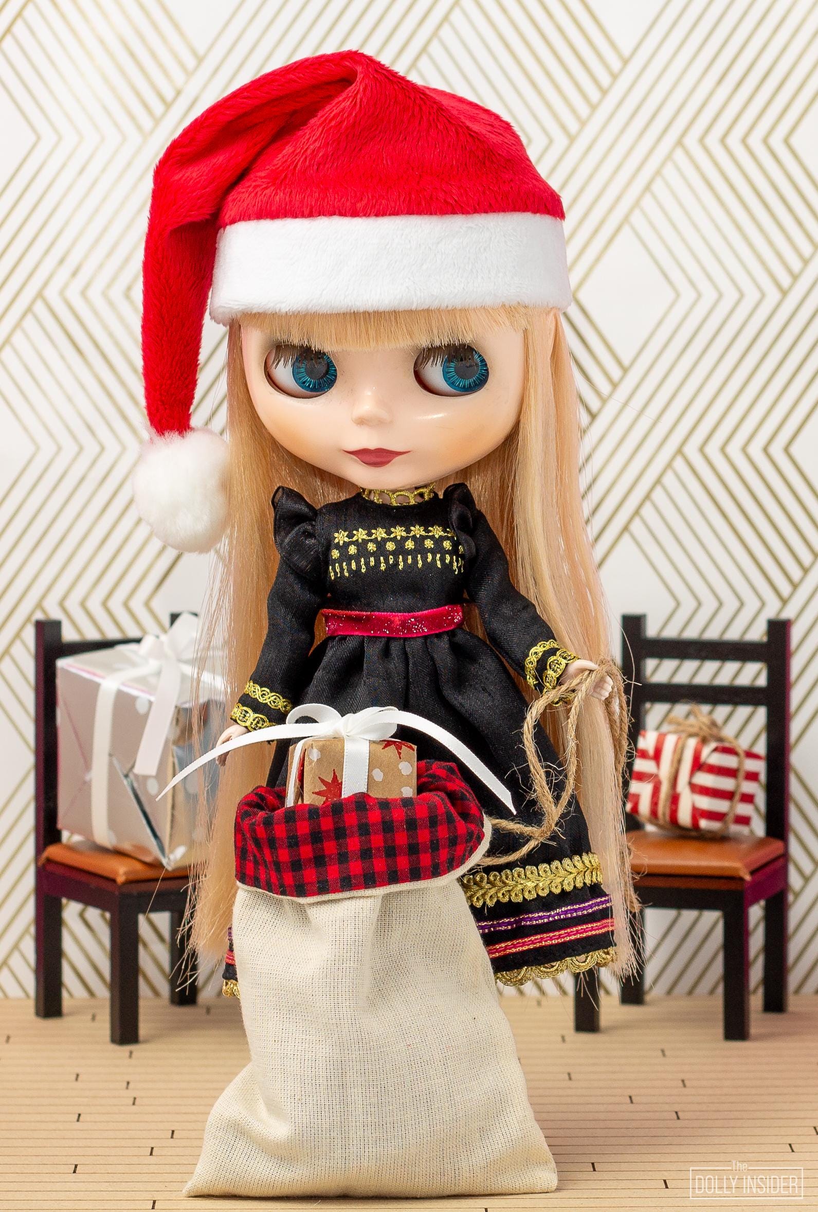 Santa Bag Blythe Dolls | Fashion Doll Christmas Tree Sack | Dollhouse ...