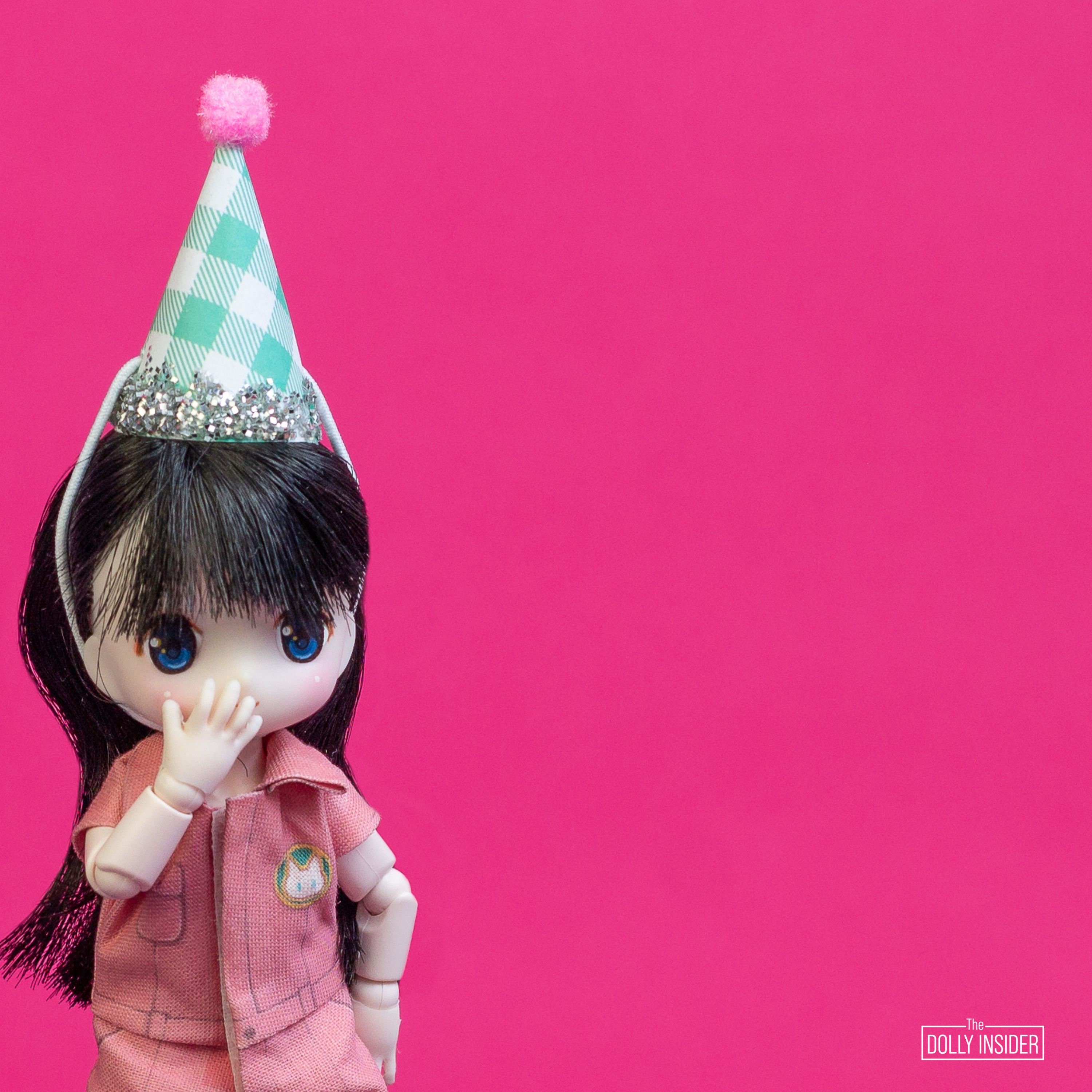 Doll Party Hat Template Paper Craft Printable PDF Guide 1/3 Scale Dolls ...