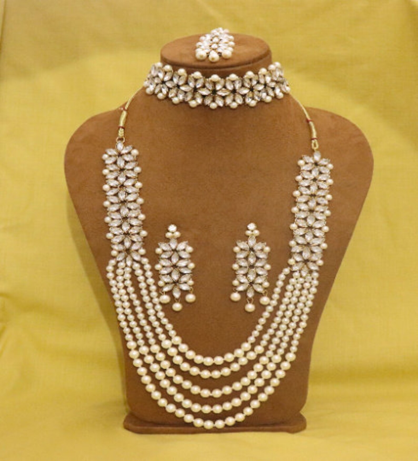 Jewelry Jewellery Set Collection of Different Designs Pearls - Etsy