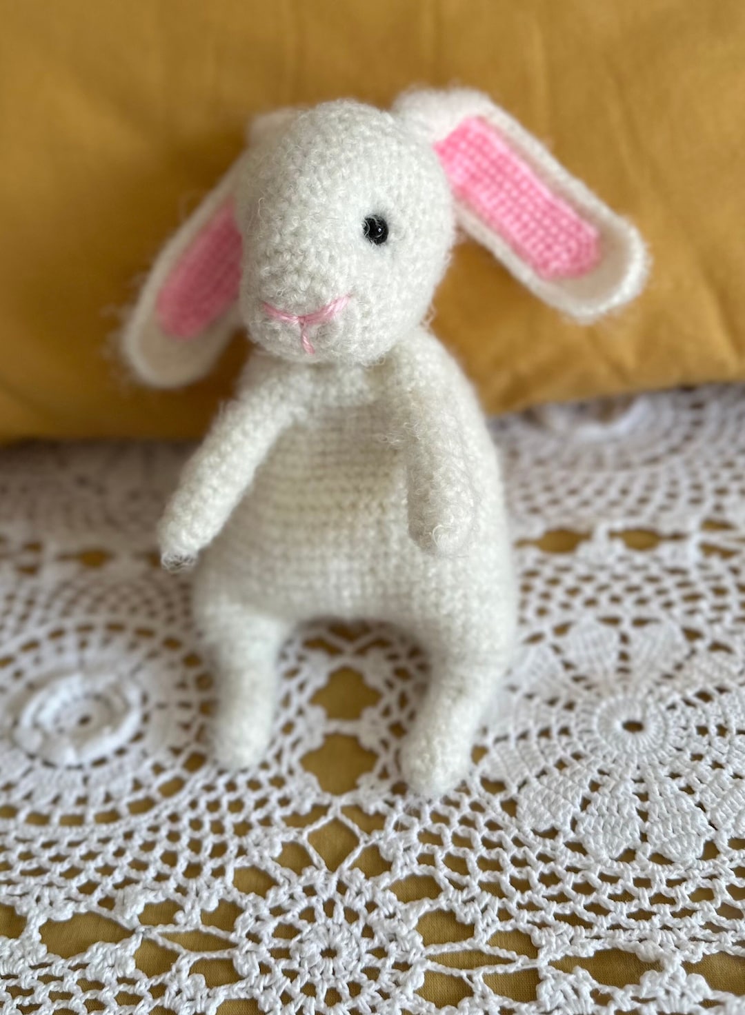 CROCHET PATTERN Baby Rabbit - Soft Sleeping Toy Pattern Pdf. Easter ...