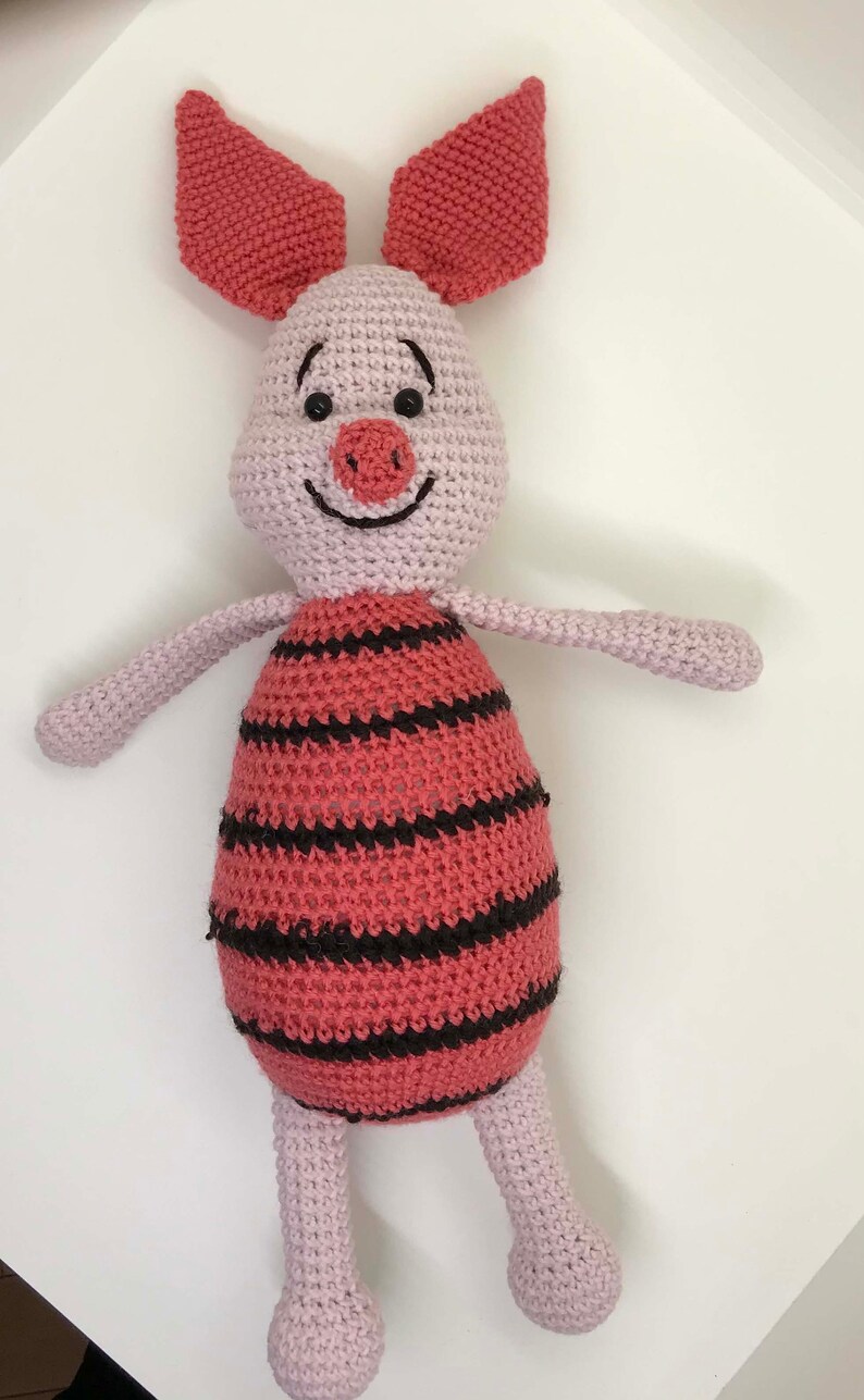 Piglet Crochet Pattern/ Pig Crochet Pattern Piglet Amigurumi - Etsy