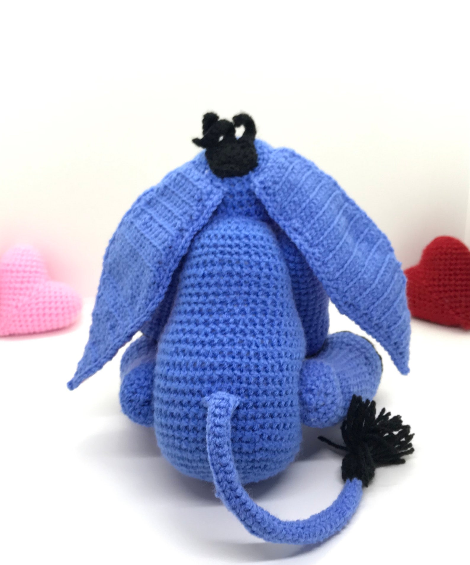 Eeyore Crochet PATTERN Vintage Crochet Donkey Eeyore - Etsy